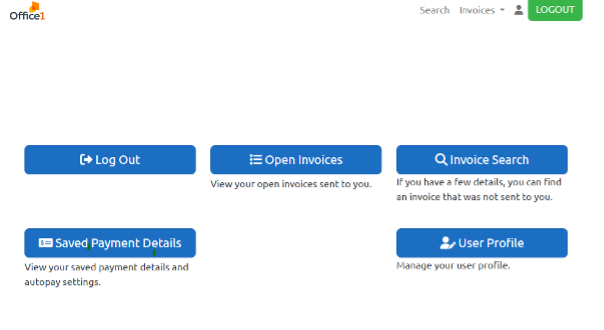 How to Create a Account in the Office1 Payment Portal Powered by CEO Juice