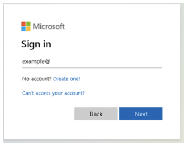 Microsoft Two Factor Authentication Setup